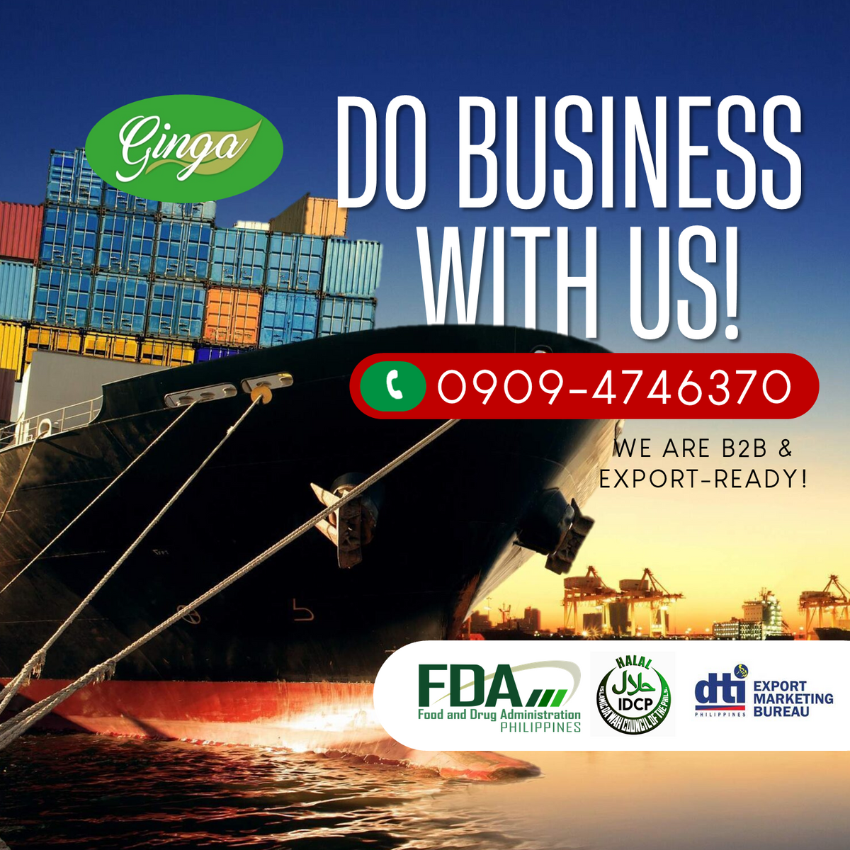 Ginga Agrifood Mfg. Ent., Inc. – Ginga Food