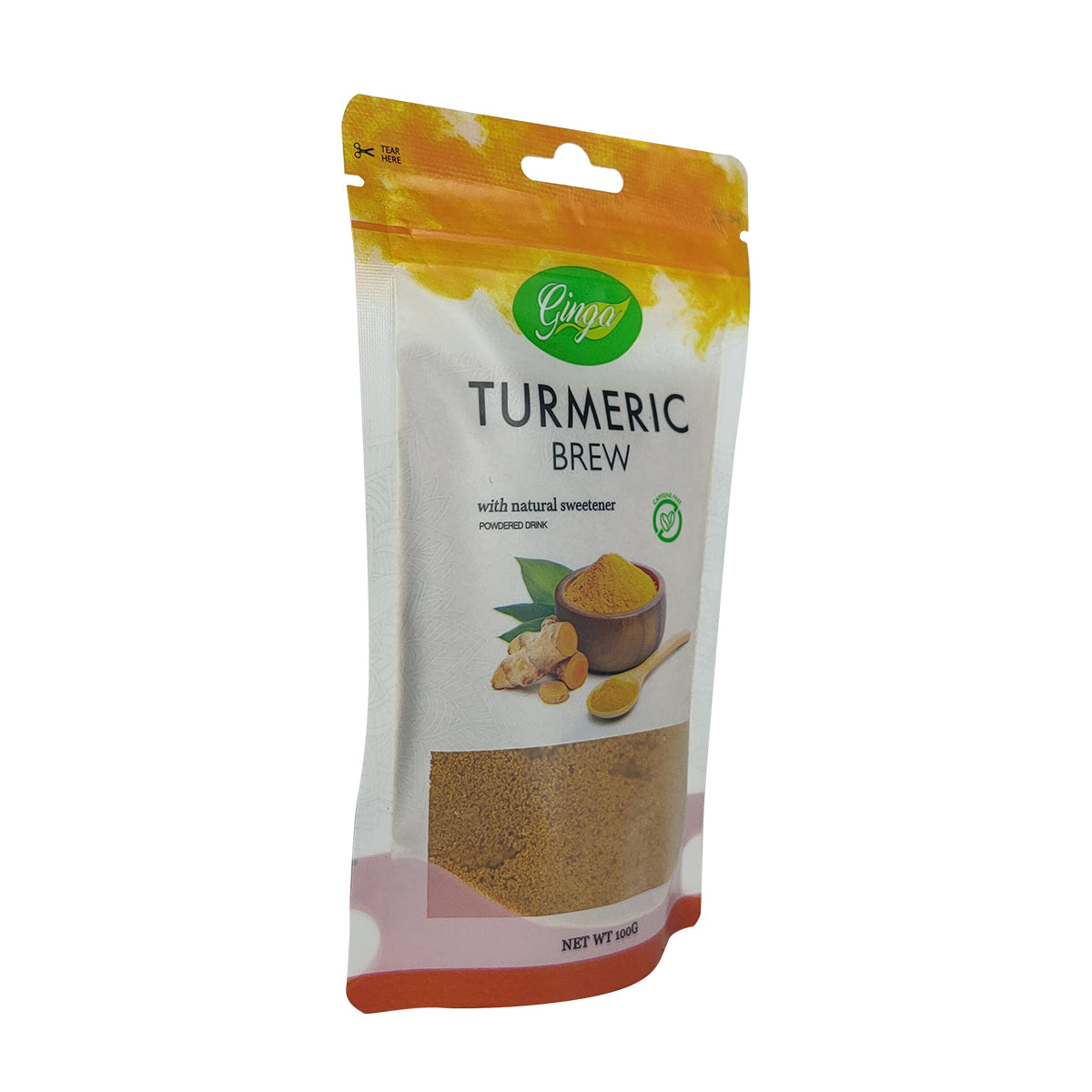 TURMERIC BREW REGULAR 100G – Ginga Food